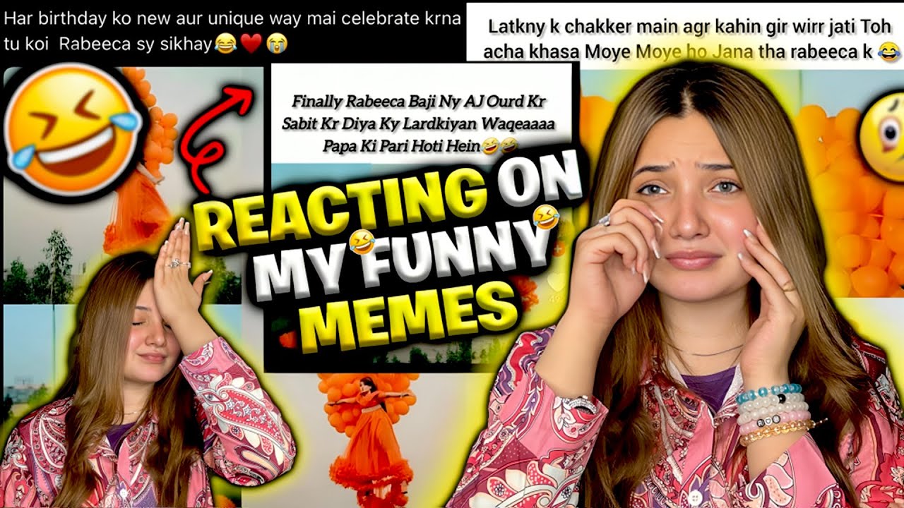 REACTING ON MY PRE BIRTHDAY MEMES😂🔥 | - YouTube