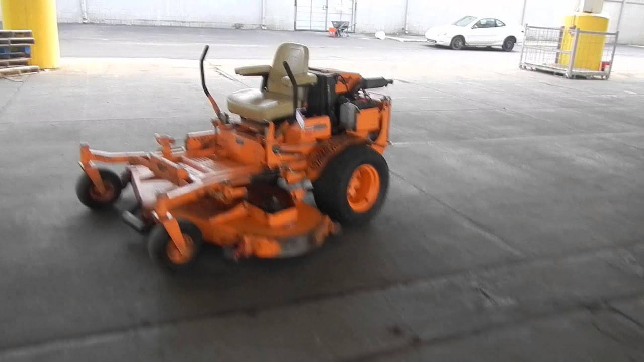 Scag Turf Zero Turn Riding Lawn Mower - YouTube
