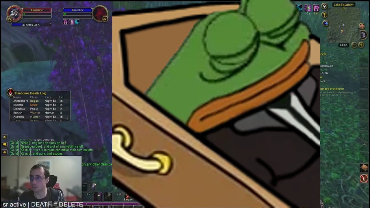 Bootch HC Journey - 2nd death - Druid PoV - YouTube