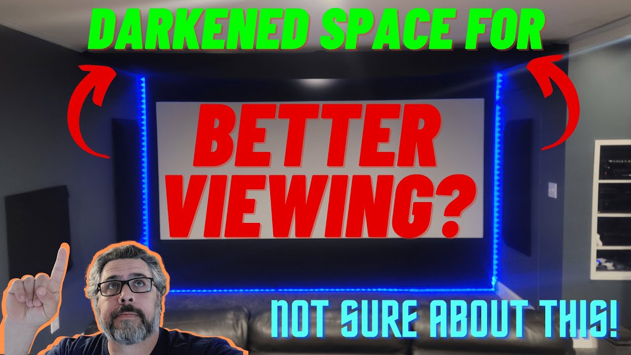 Blackout Ceiling for Better Viewing - YouTube