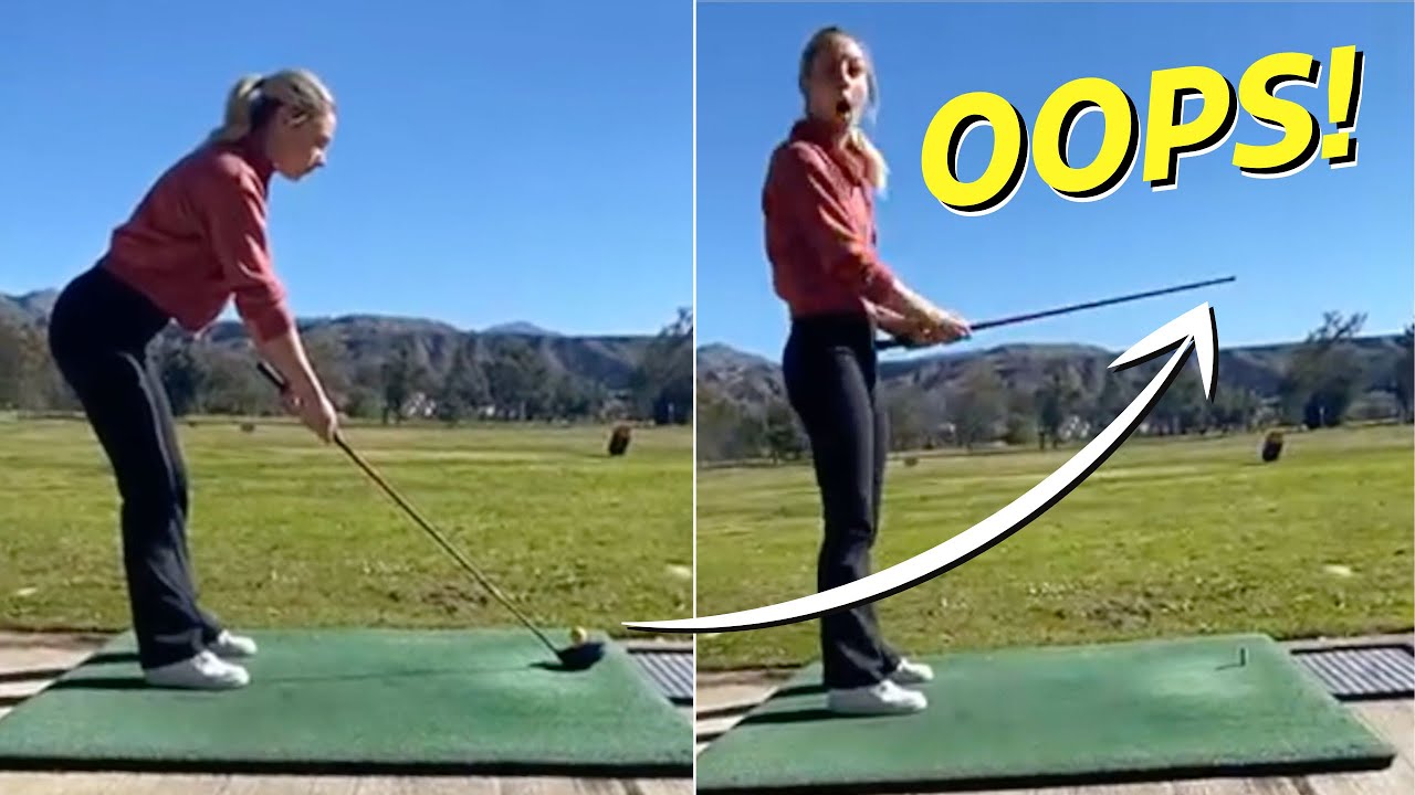 GOLF DRIVING RANGE FAILS! - YouTube