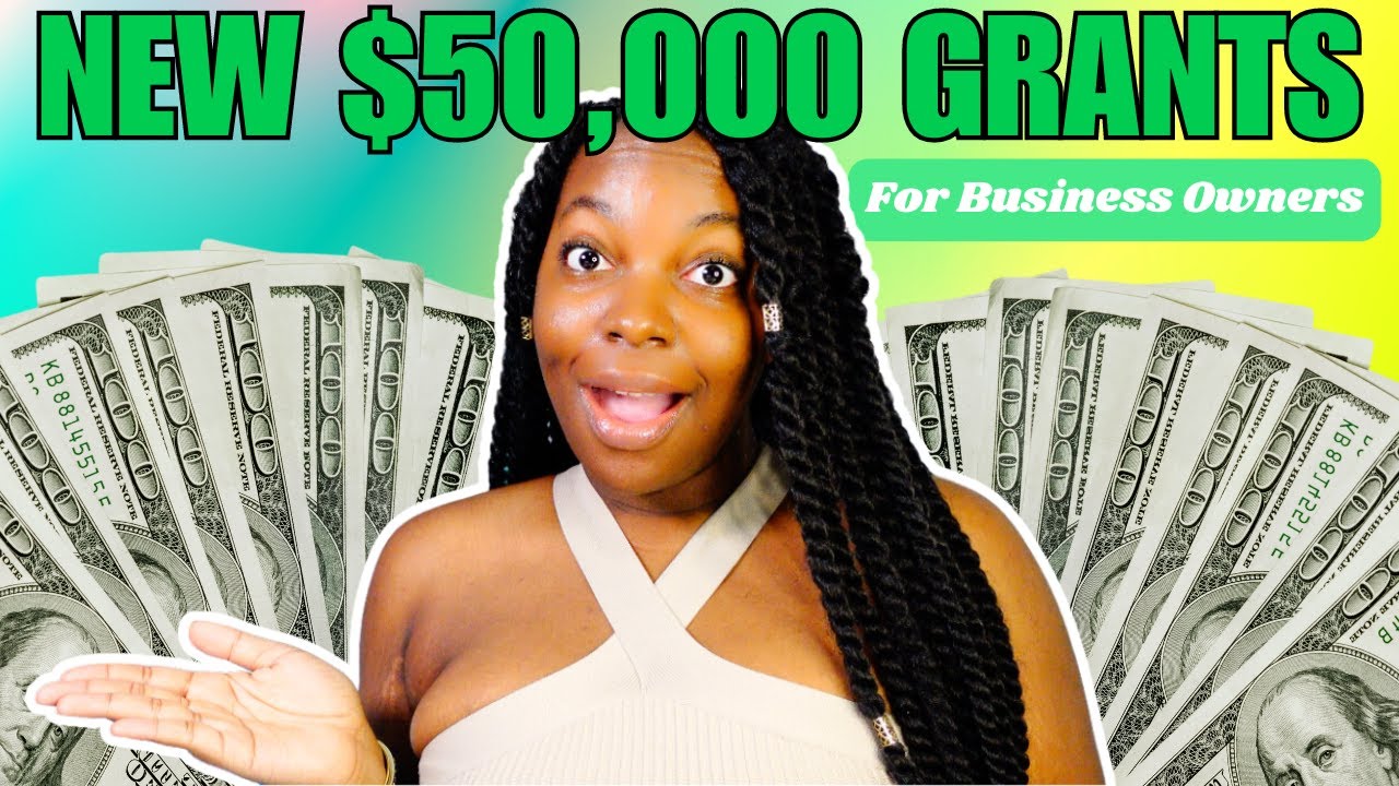 New GRANTS Up to $50K for BUSINESS OWNERS | August 2024 Grants - YouTube