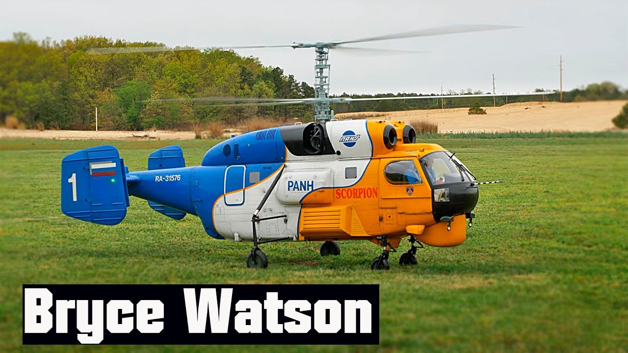 GIANT SCALE KAMOV KA32 flown by Bryce Watson - YouTube