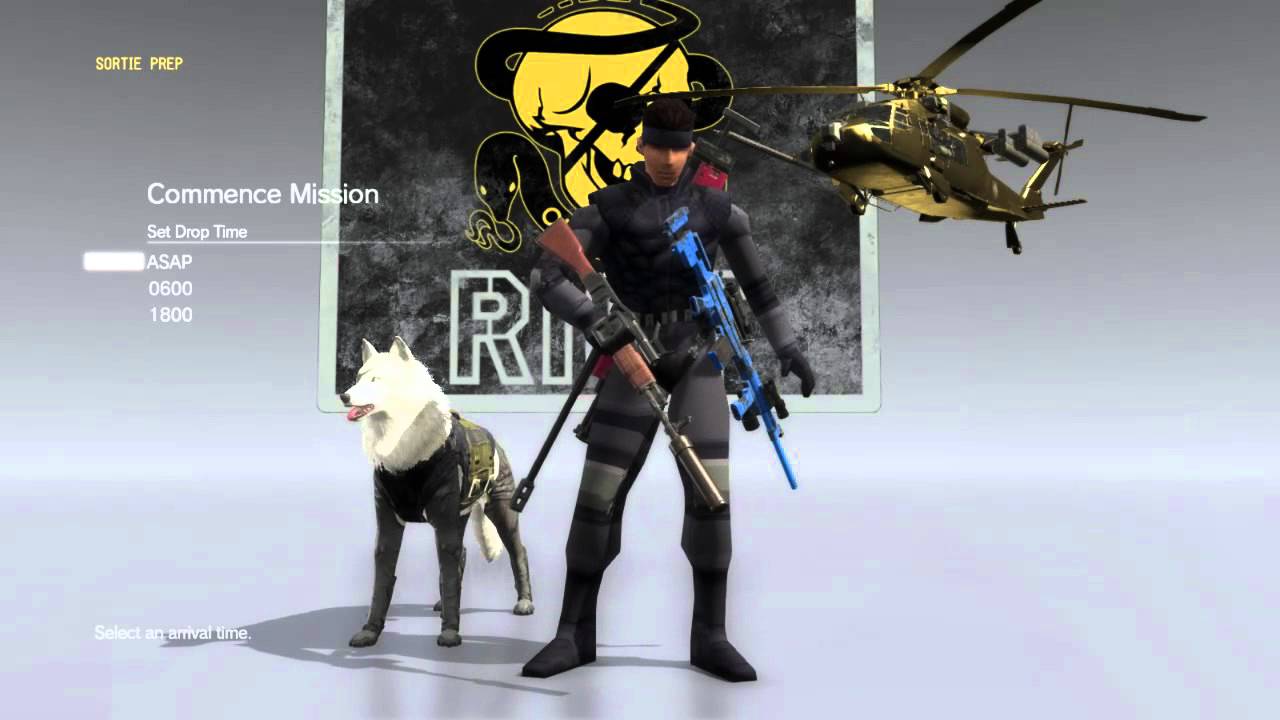 MGSV:TPP Custom glitched guns Tutorial - YouTube