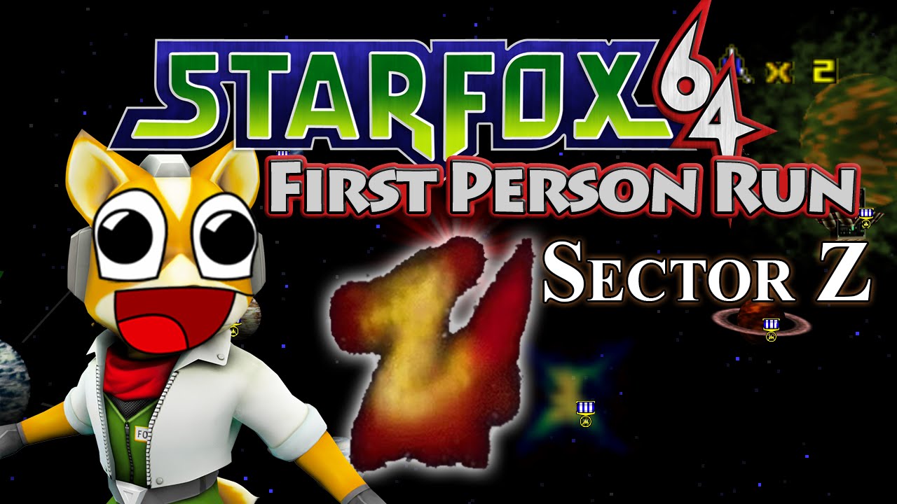 Star Fox 64: First Person Run - Sector Z (Part 13) - YouTube