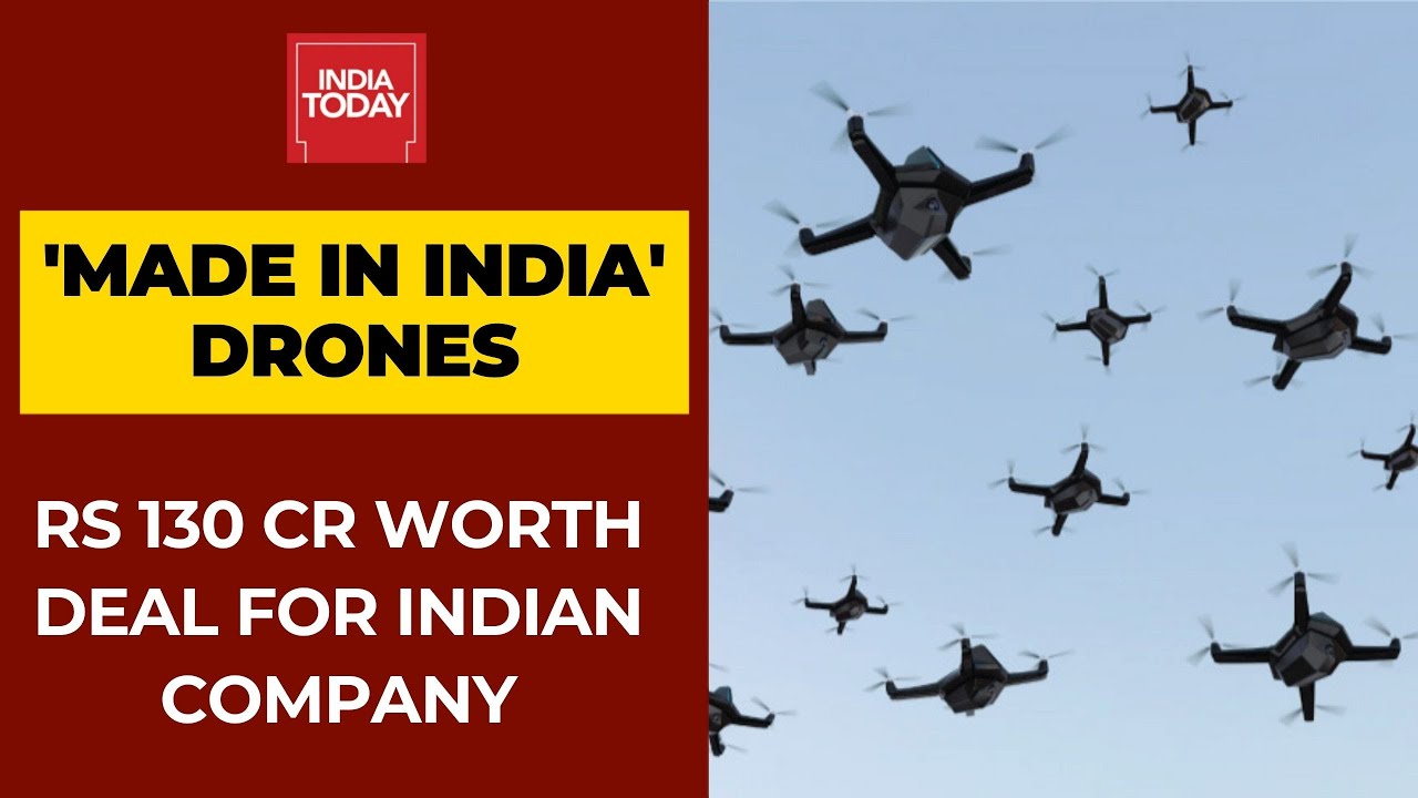 Indian Army Get Made In India Drones For Ladakh; Rs 130 Cr Deal To ...