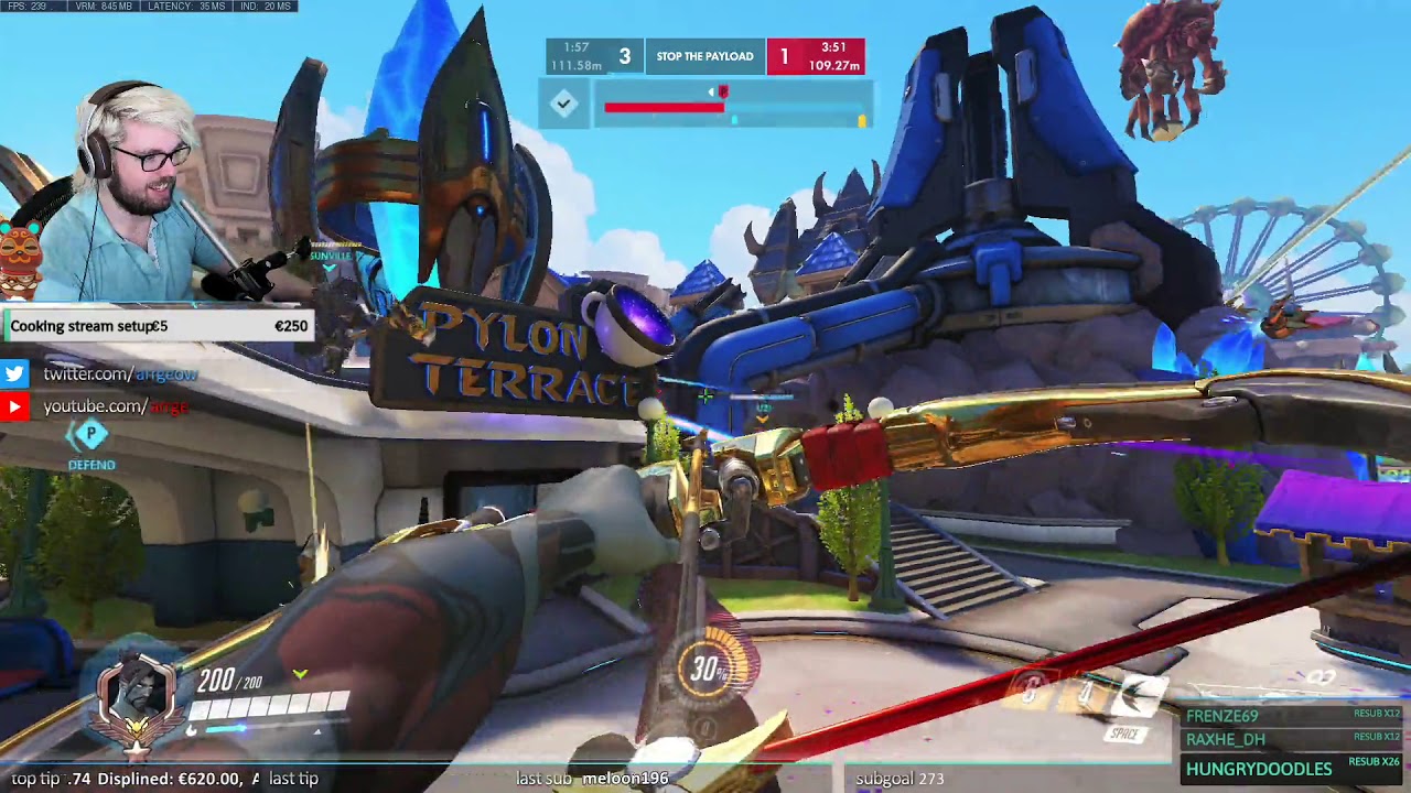 ARRGE GRANDMASTER HANZO GAMEPLAY! 32 ELIMS! [ OVERWATCH SEASON 22 TOP ...