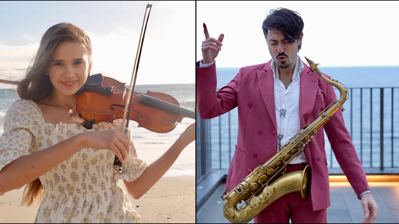 AMENO - ERA | Karolina Protsenko & Daniele Vitale Sax - YouTube