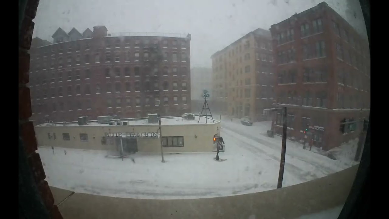 Boston Blizzard 1/29/2022 Timelapse - YouTube