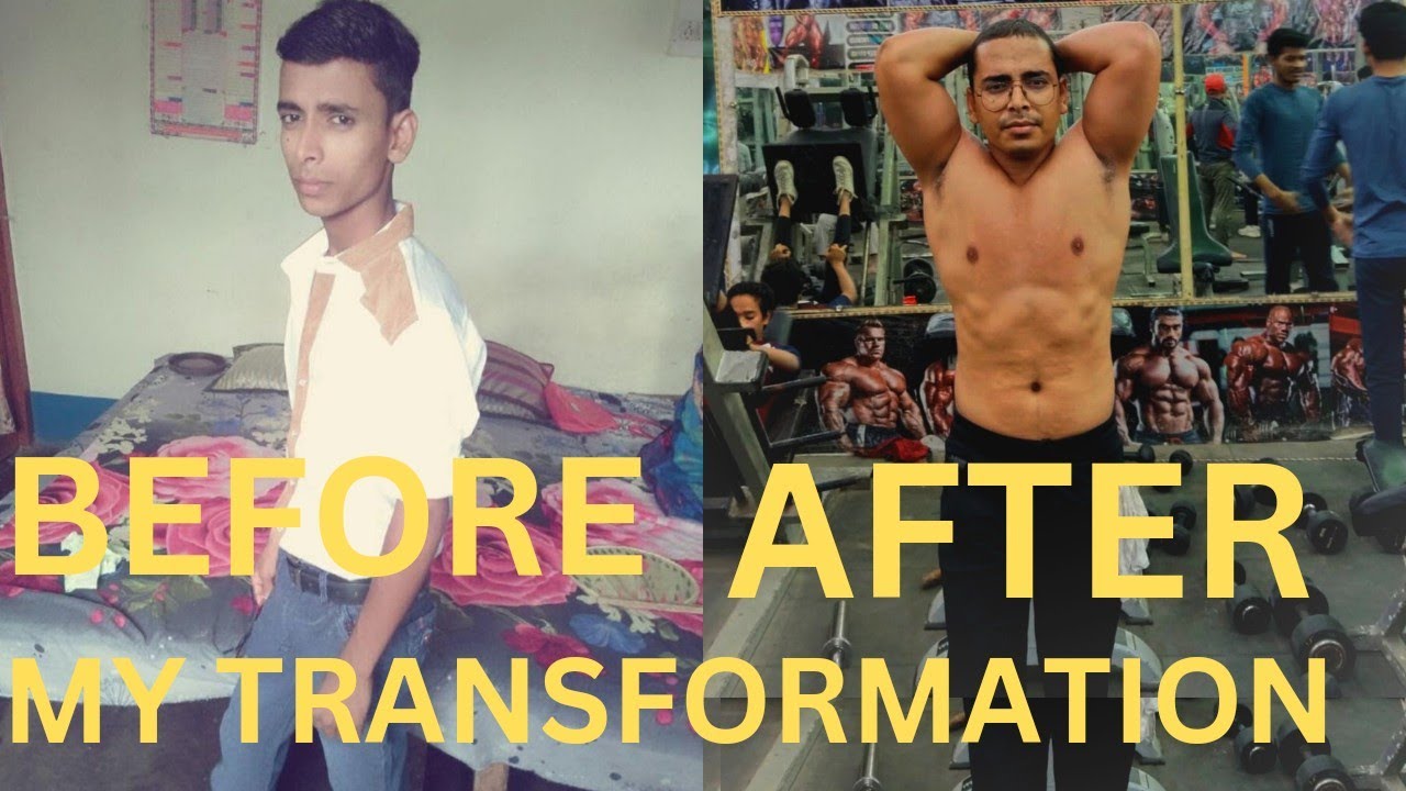 1 YEARS BEFORE AND AFTER 1 YEARS MY body 💪 TRANSFORMATION VIDEO🤗💪 - YouTube