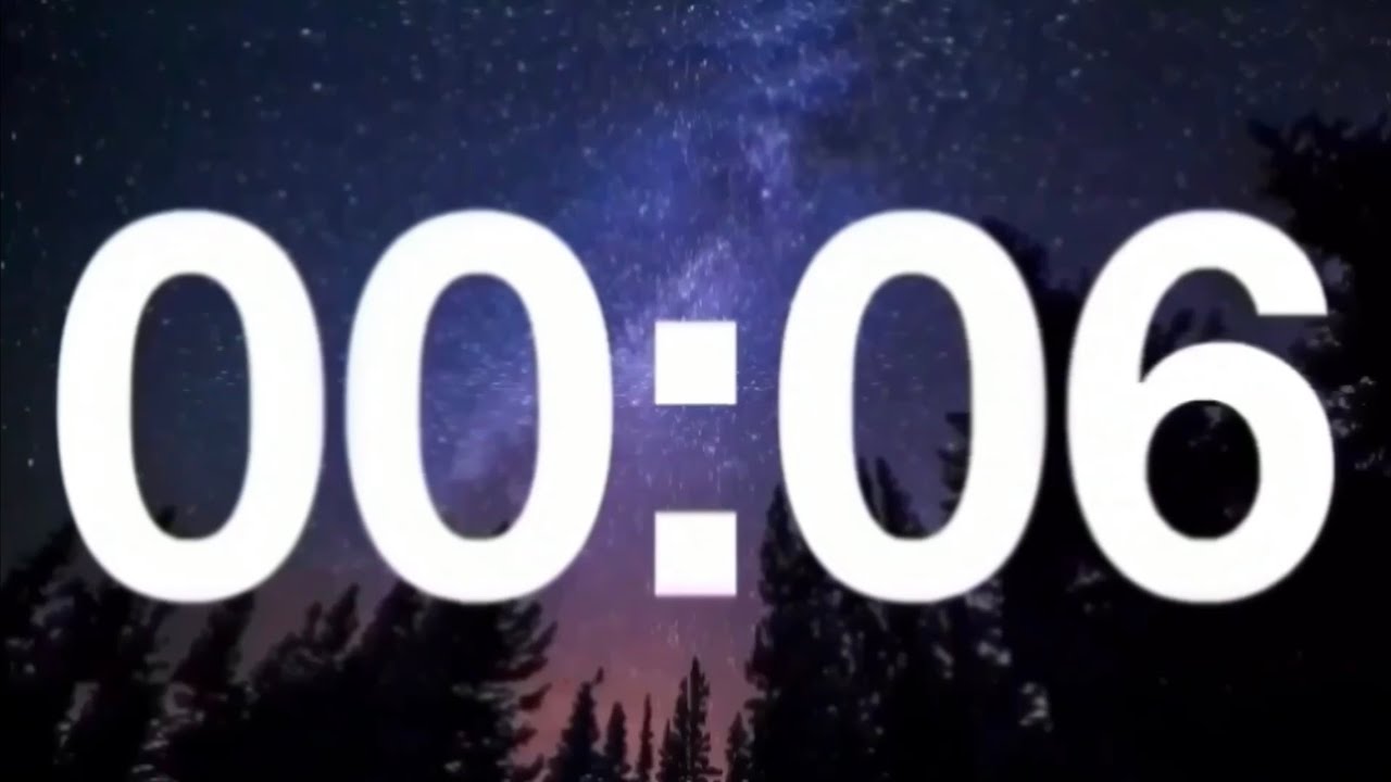6 second timer - YouTube