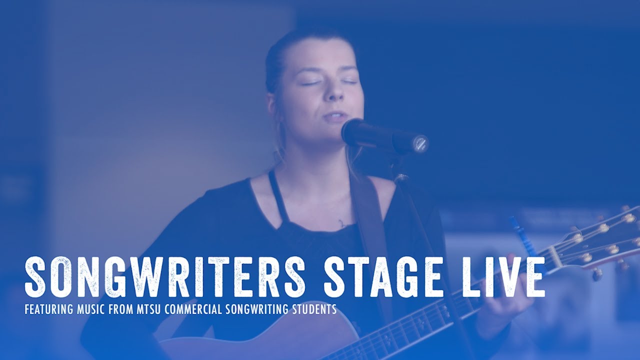MTSU Songwriters Stage: Megan Johnson - YouTube
