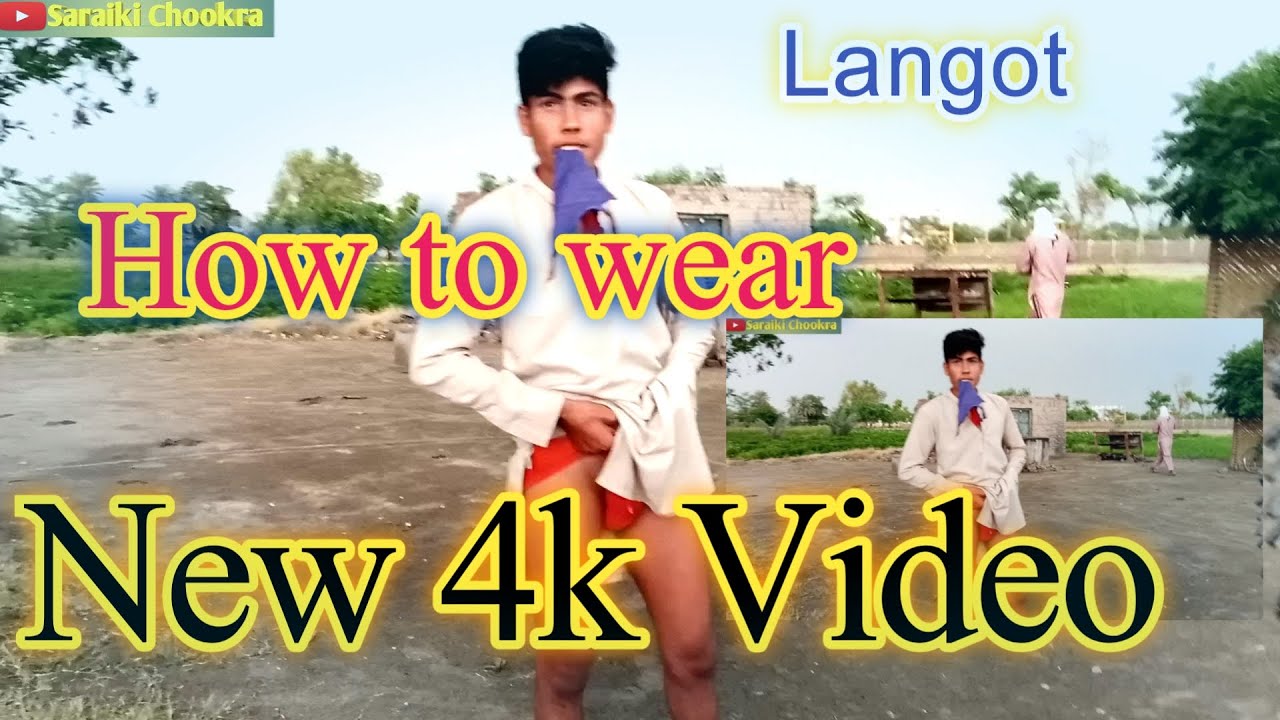 how to wear simple Langot|How to wear traditional Langot - YouTube
