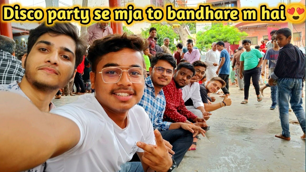 Bhandare mein alg hi mja hai 😍 || jai mata di🙏🏻 || Dev varshney - YouTube