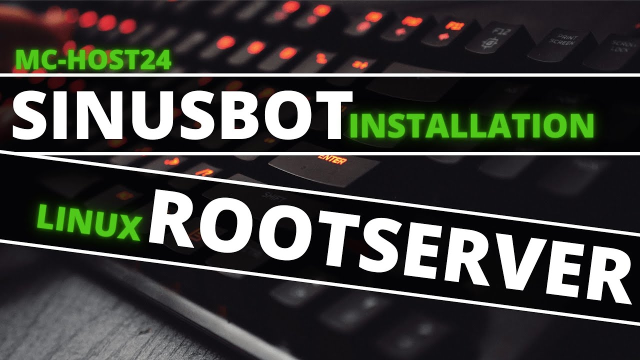 MC-HOST24: Sinusbot auf Linux Rootserver installieren - Mit nur einem Klick - YouTube