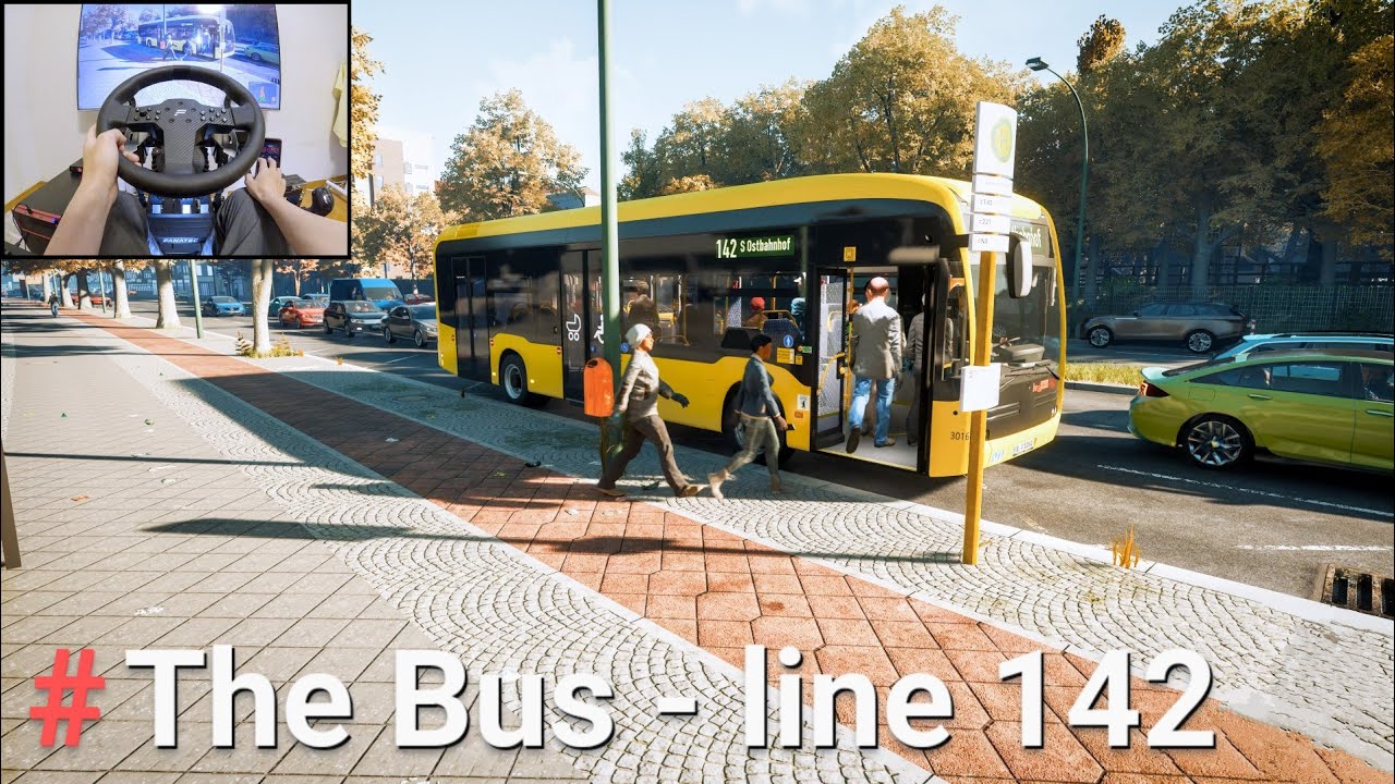 The Bus - Berlin line 142 | Smooth & Realistic Driving Gameplay - YouTube