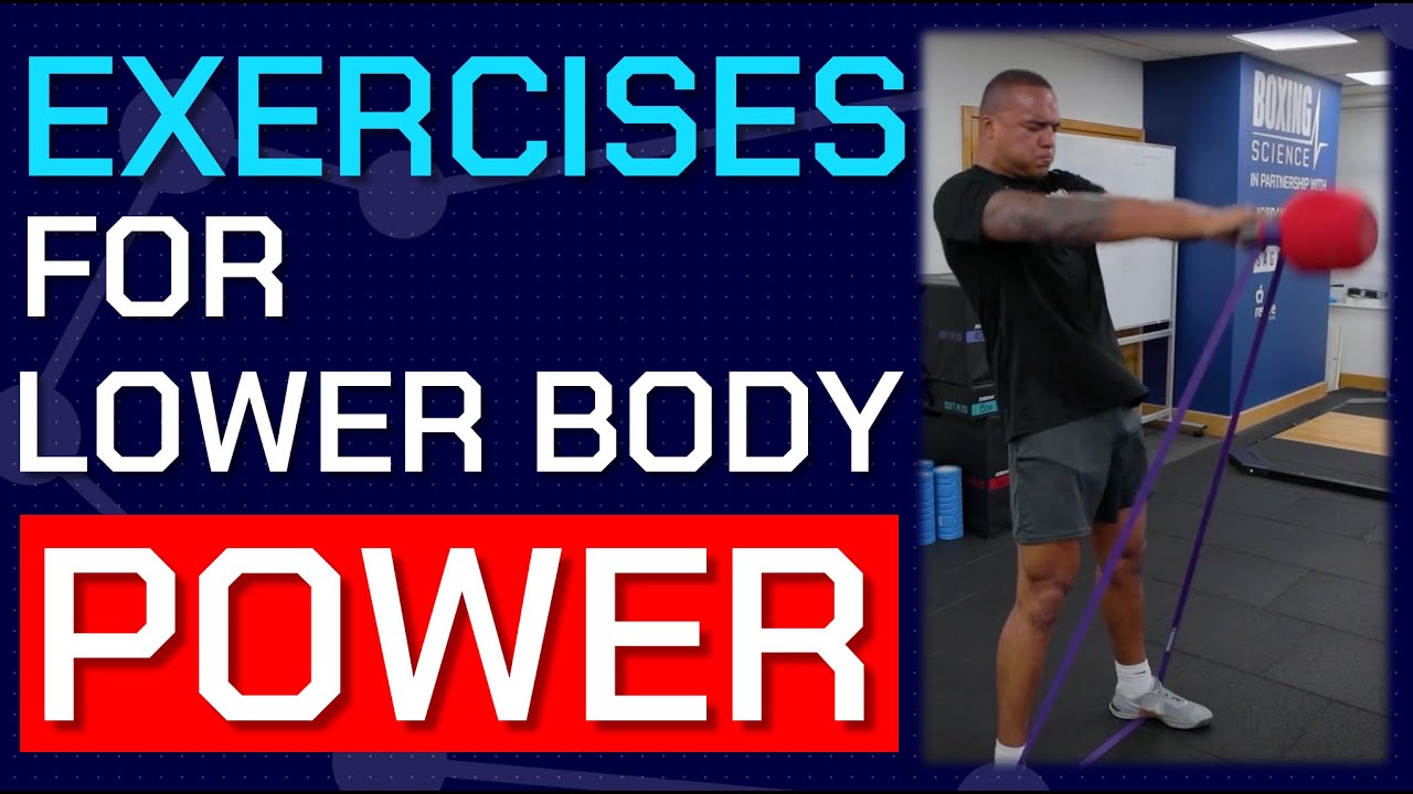5 Lower Body Power Exercises for Boxing - YouTube