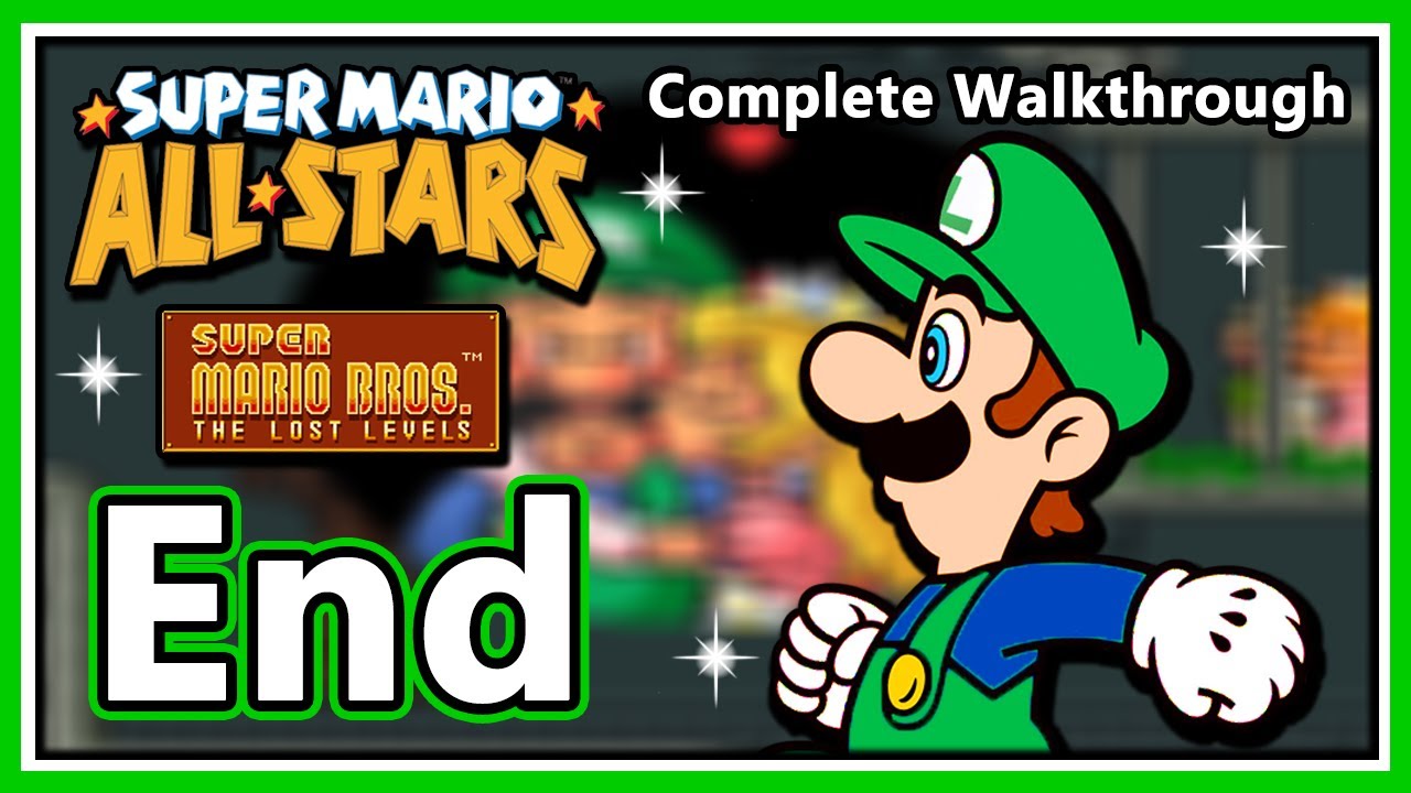 Super Mario All-Stars | Super Mario Bros: The Lost Levels - Complete ...