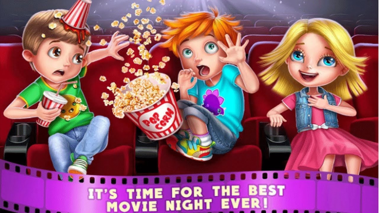 Fun Play Kids Movie Night Games 👪Tabtale It's Movie - Game for Children ...