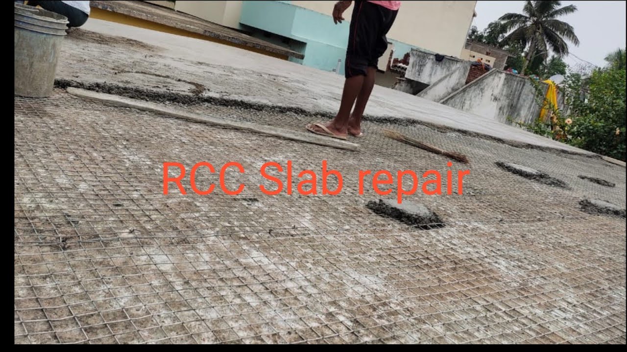 RCC slab repair - YouTube