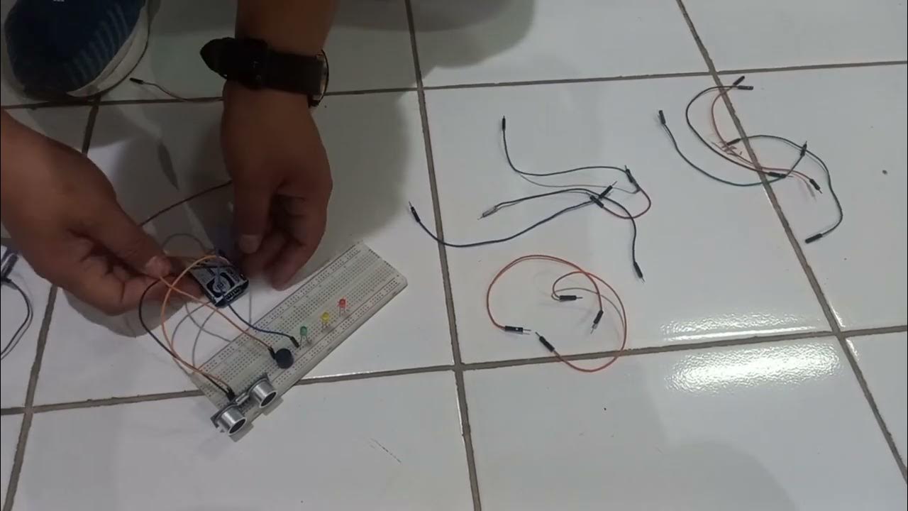Sensor parkir mikrokontroller dengan menggunakan basis ESP 8266 Arduino - YouTube