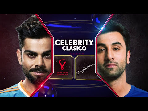 All Heart FC vs All Stars FC | Virat Kohli, MS Dhoni, Ranbir Kapoor & More| Celebrity Football Match