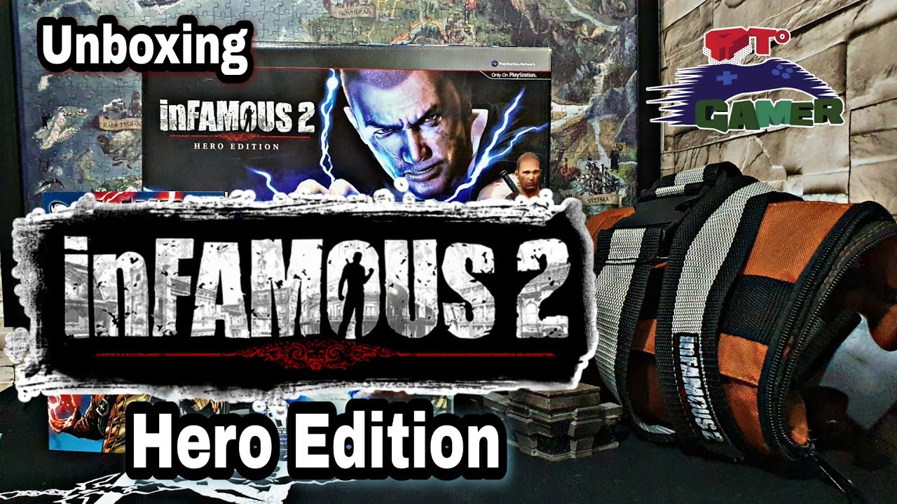 Infamous 2 Hero Edition PS3 Unboxing y Review El Cuarto 4to. Gamer MX ...