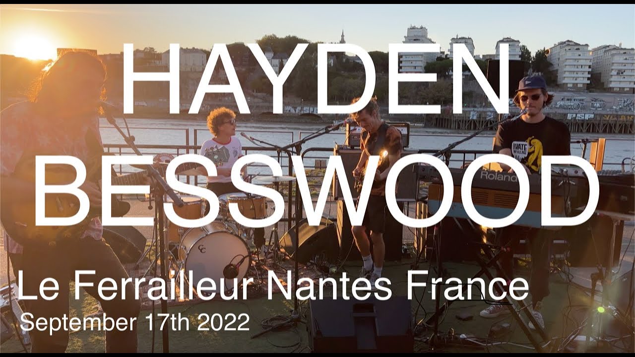 HAYDEN BESSWOOD Full Live Concert 4K @ Le Ferrailleur Nantes France ...