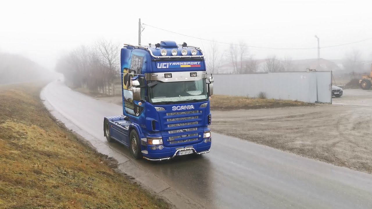 Scania R500 V8 - UCI Transport #1 - YouTube