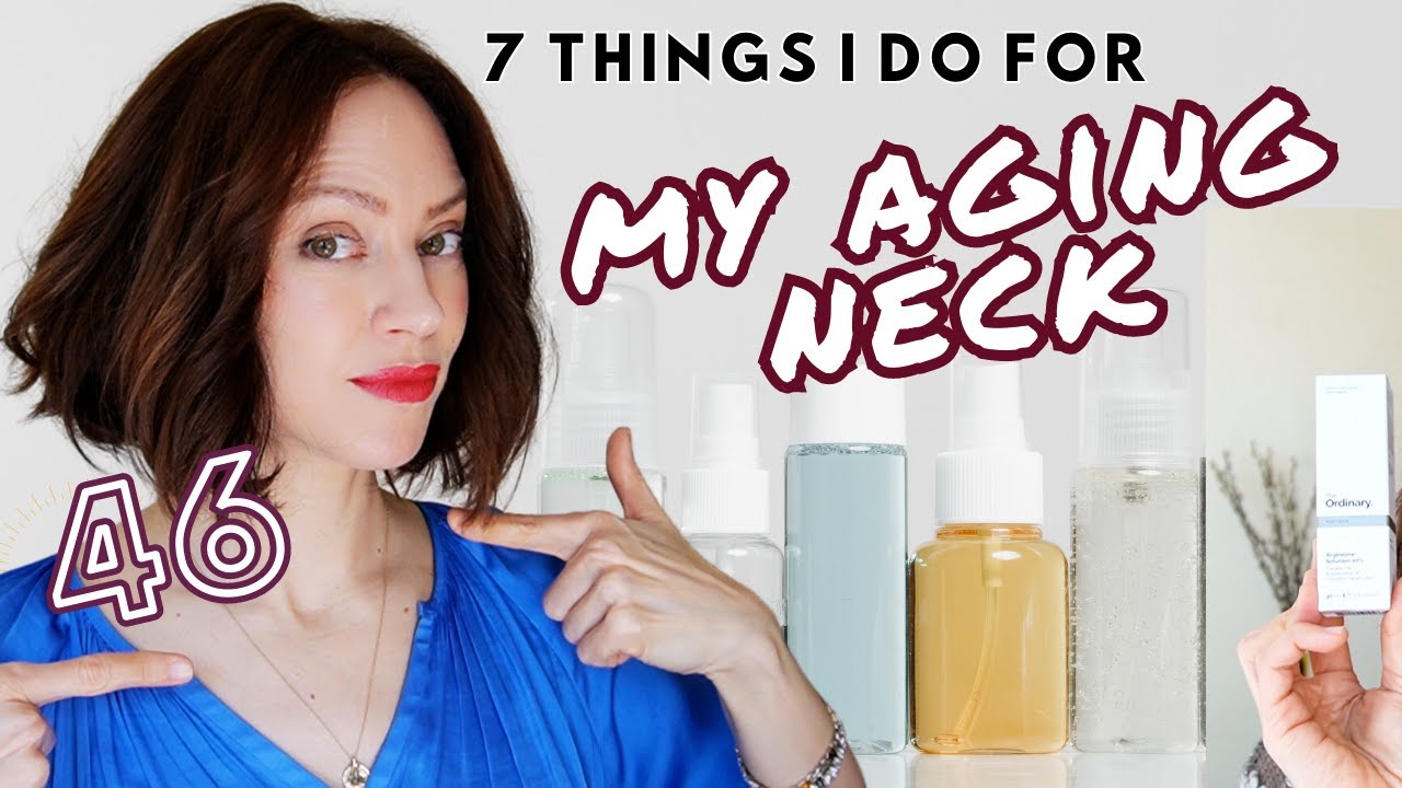 How to get rid of neck bands, wrinkles, and neck aging skin problems ...