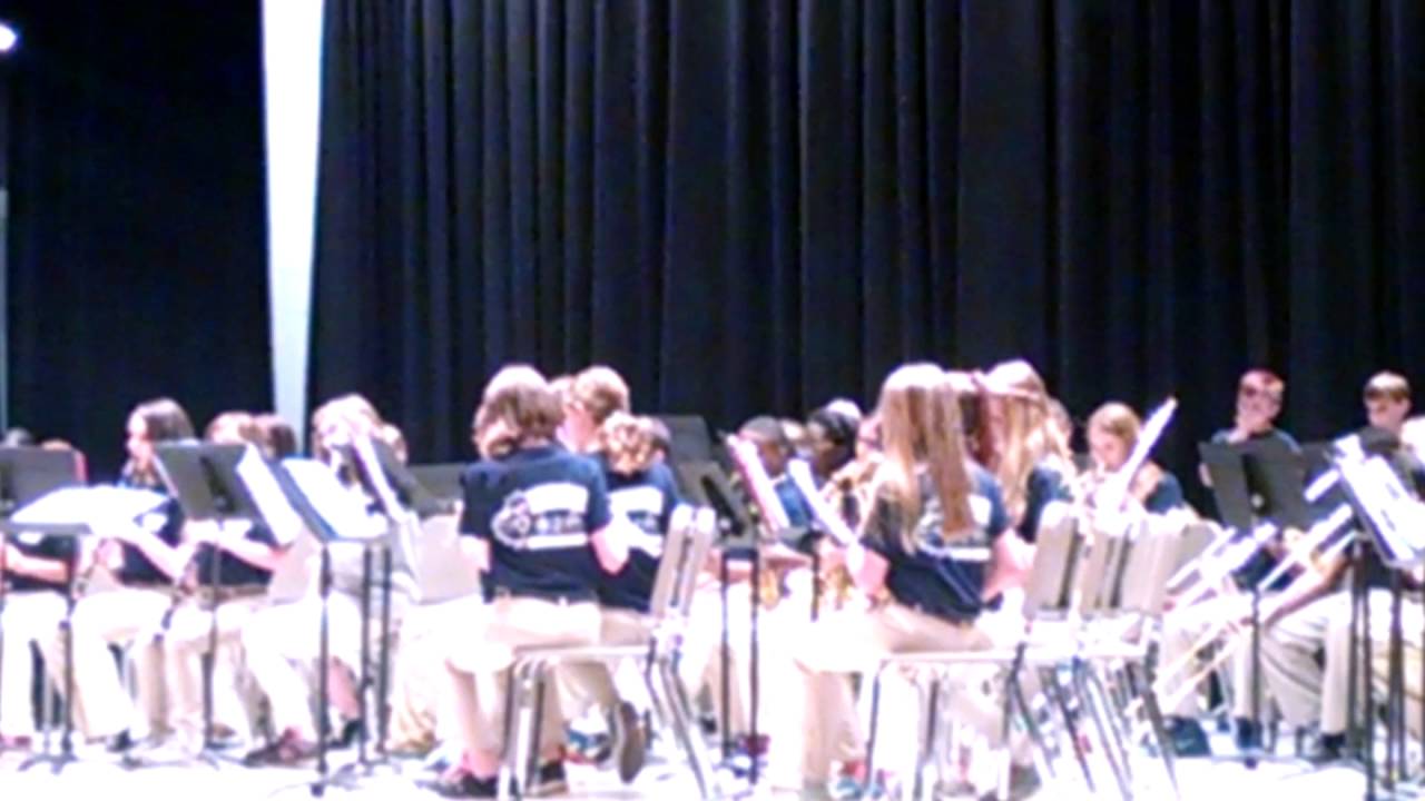 Alexis Flint spring concert Semmes Middle School 6th grade band(2 ...