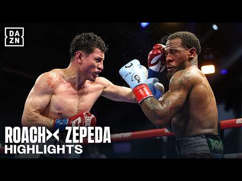 LAMONT ROACH VS WILLIAM ZEPEDA FIGHT HIGHLIGHTS