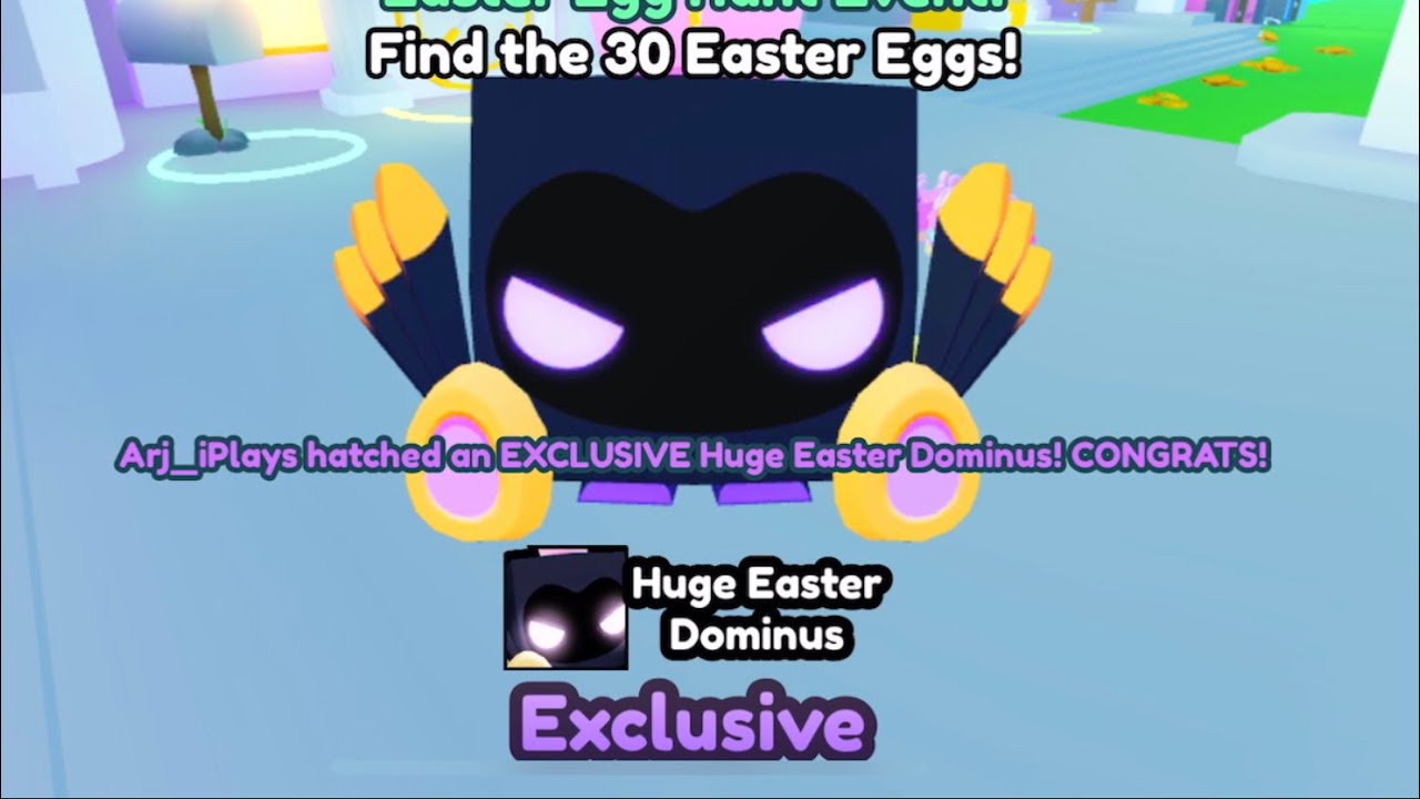 OMG! I HATCHED THE EASTER DOMINUS IN PSX! - YouTube