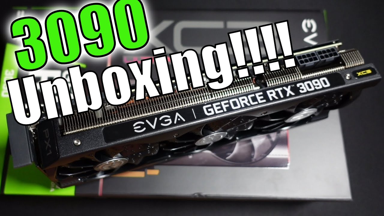 Nvidia RTX 3090 EVGA XC3 Ultra Unboxing And Review! - YouTube