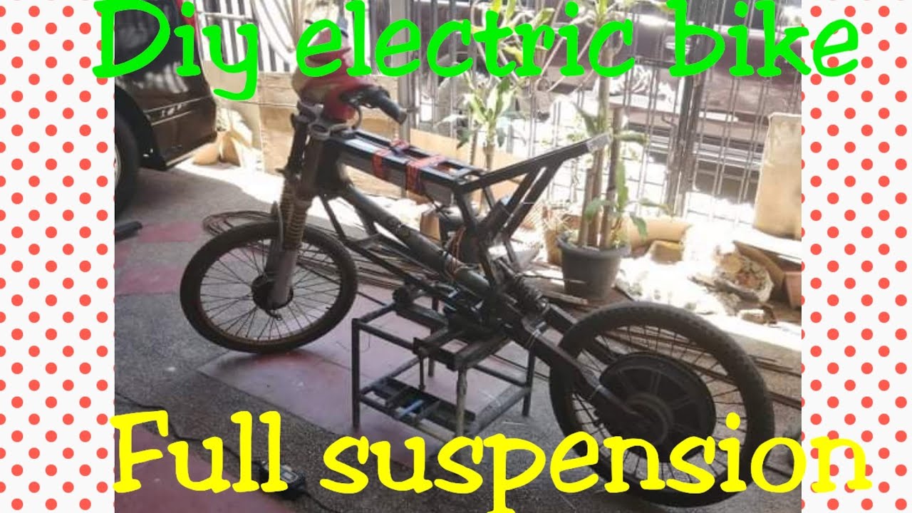 Diy, homemade, how to make electric bike at home. Part 2 - YouTube