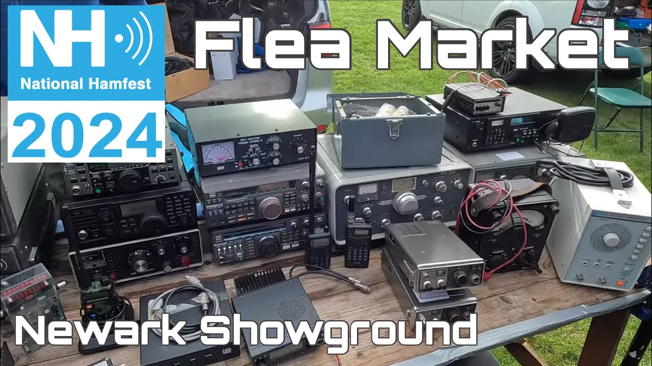 National Hamfest 2024 Newark Showground Part 1(Flea market) - YouTube