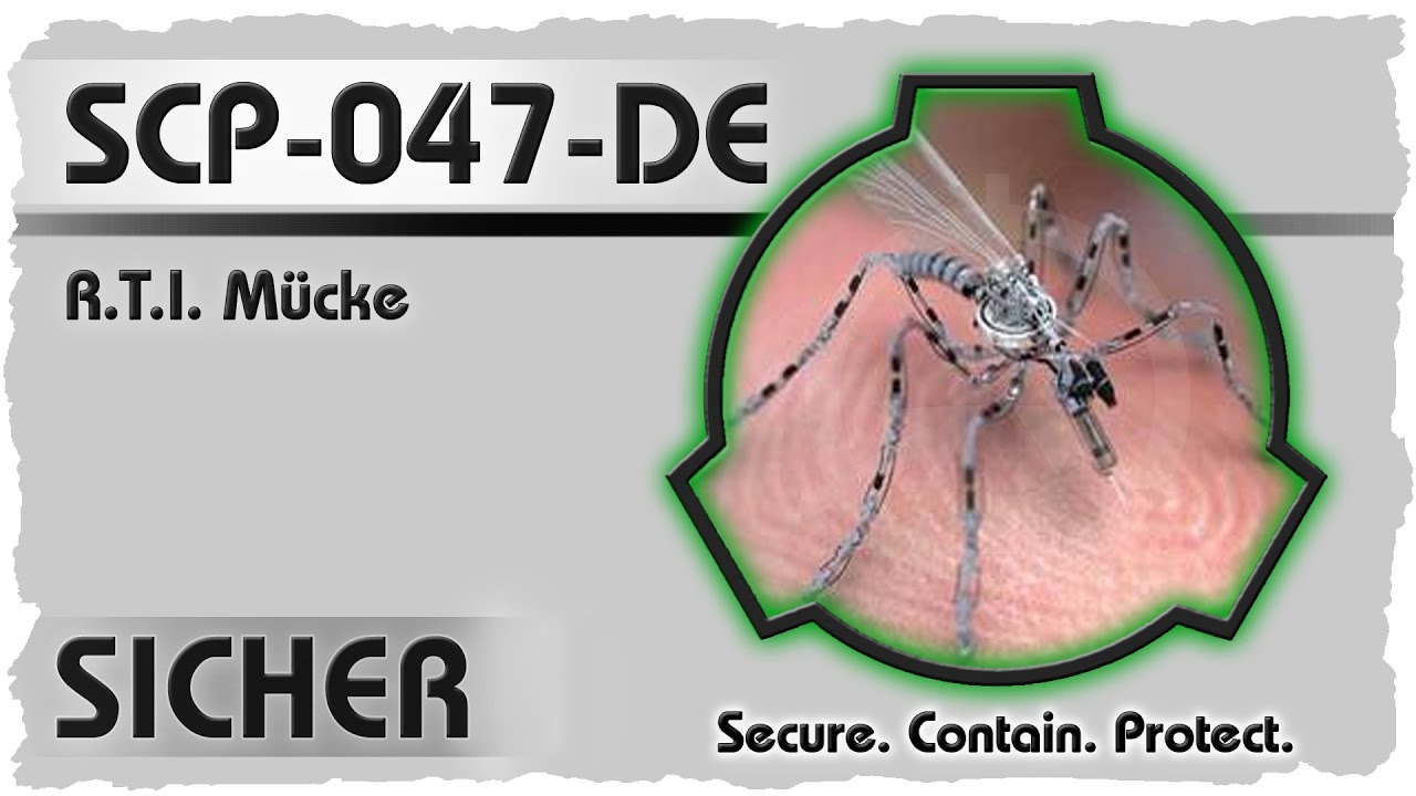 SCP-047-DE [R.T.I. Mücke] German Creepypasta - YouTube