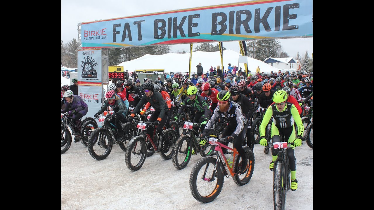 2016 Fat Bike Birkie from Cable, Wisconsin - YouTube