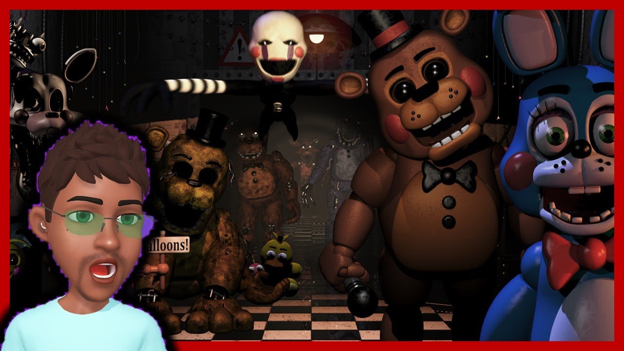 ALL The Animatronics Came In My Office! • Five Nights At Freddy's 2 ...