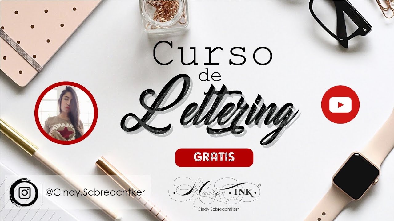 Curso de Lettering GRATIS!! Clase 2 - YouTube