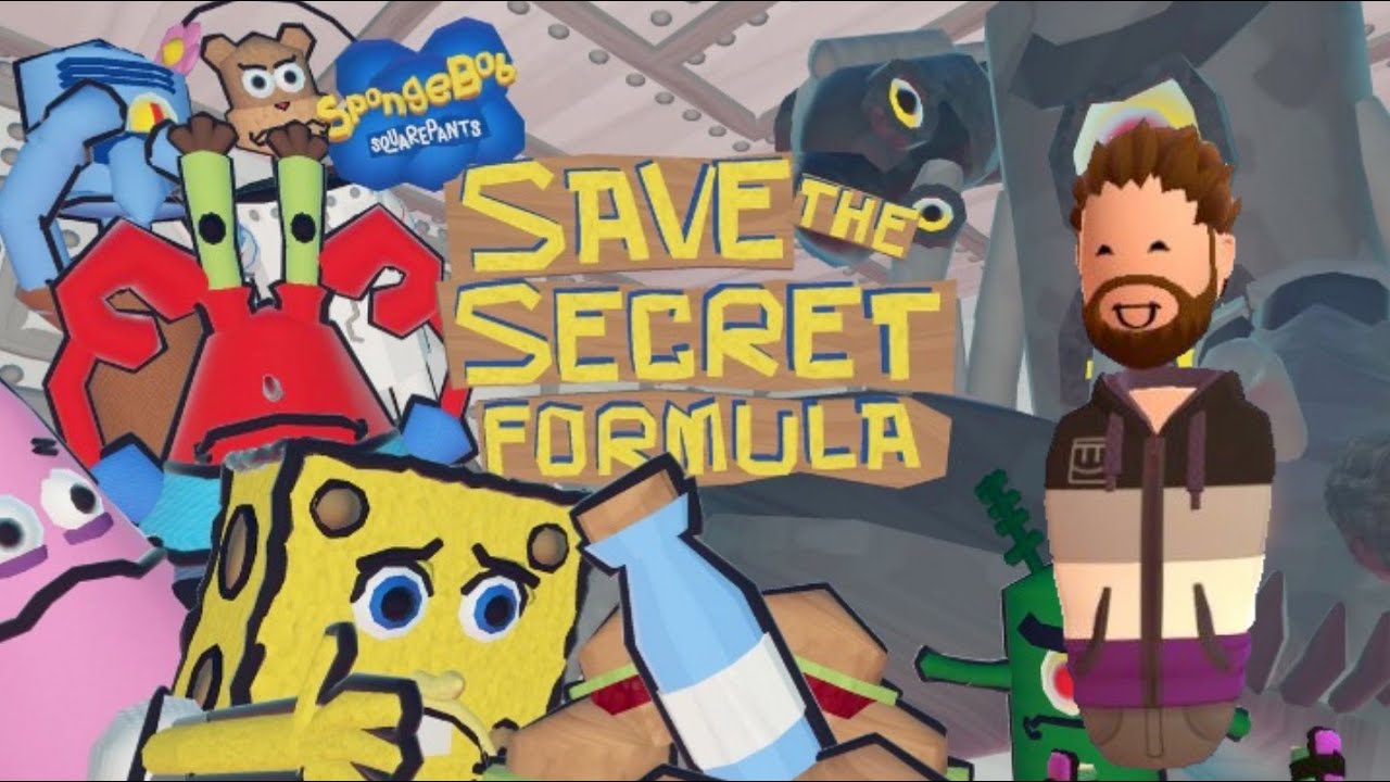 Spongebob Squarepants Save the secret Formula (Rec Room) - YouTube