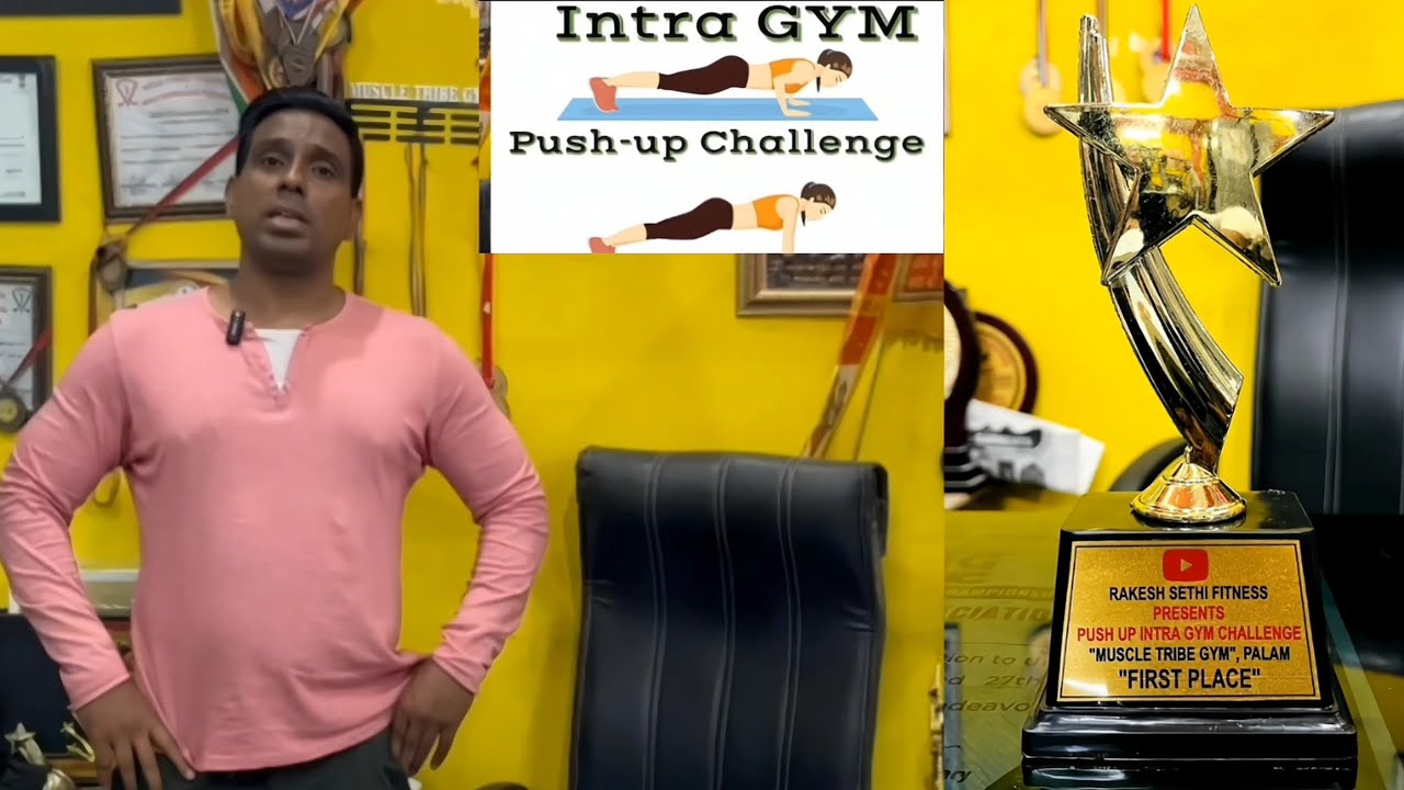 New Challenge to All GYM Members|| PUSH-UP CHALLENGE - YouTube