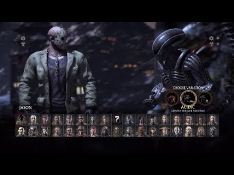 Mortal kombat xl jason voorhees vs alien