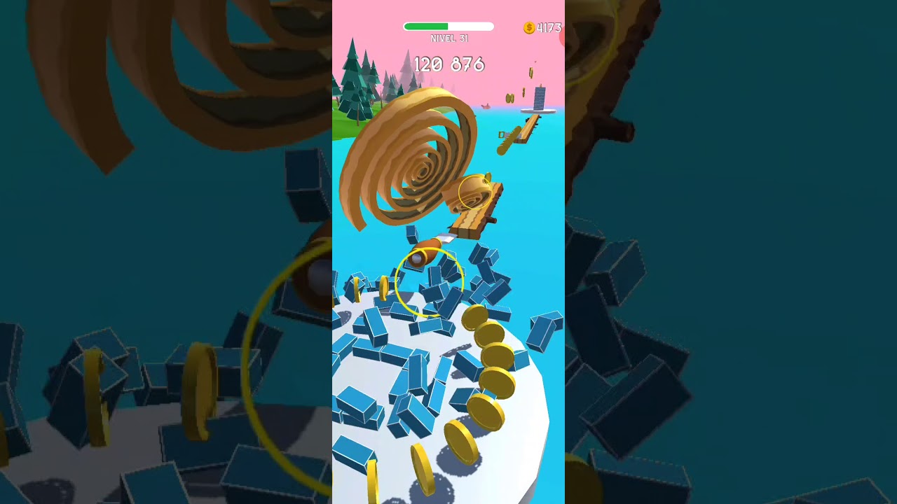 Spiral Roll Gameplay walkthrough - YouTube