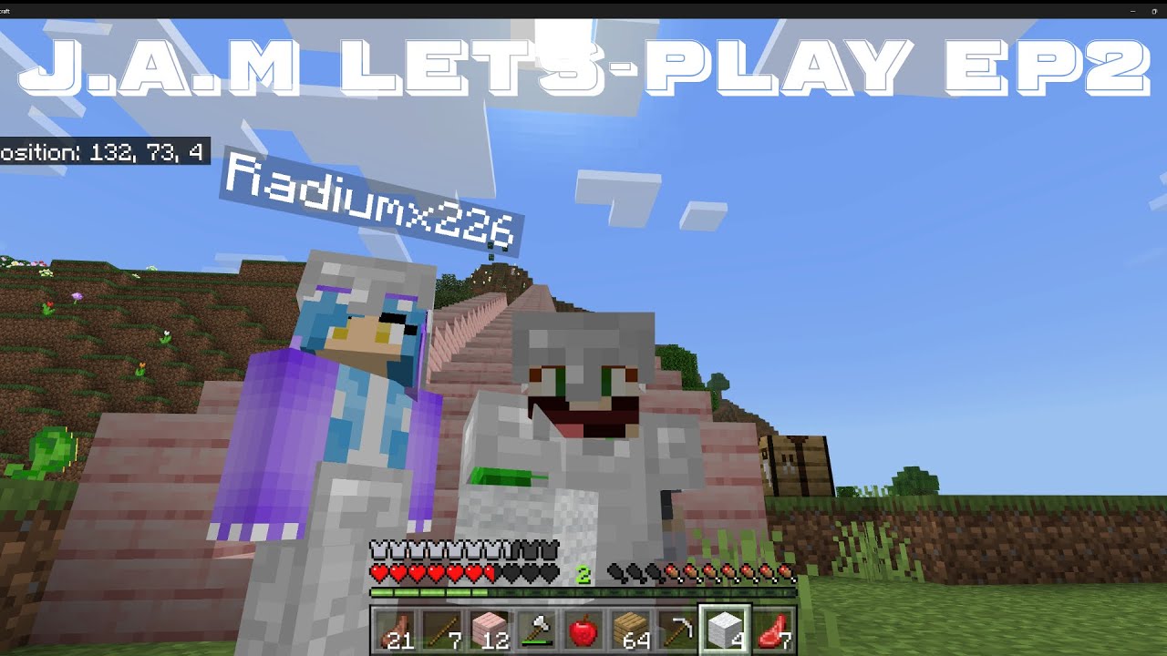 The J.A.M Lets-play Ep2 (Minecraft) - YouTube