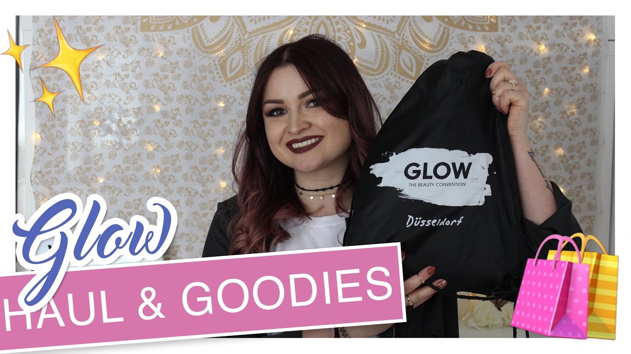 GLOWCON Haul + Goodies - Glow Düsseldorf - YooNessa - YouTube