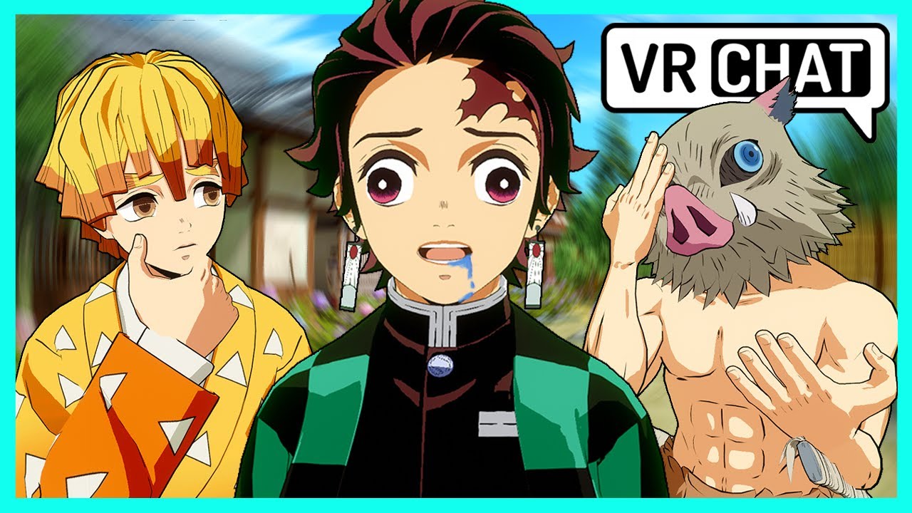Tanjiro is the WORST Demon Slayer... (VRChat) - YouTube