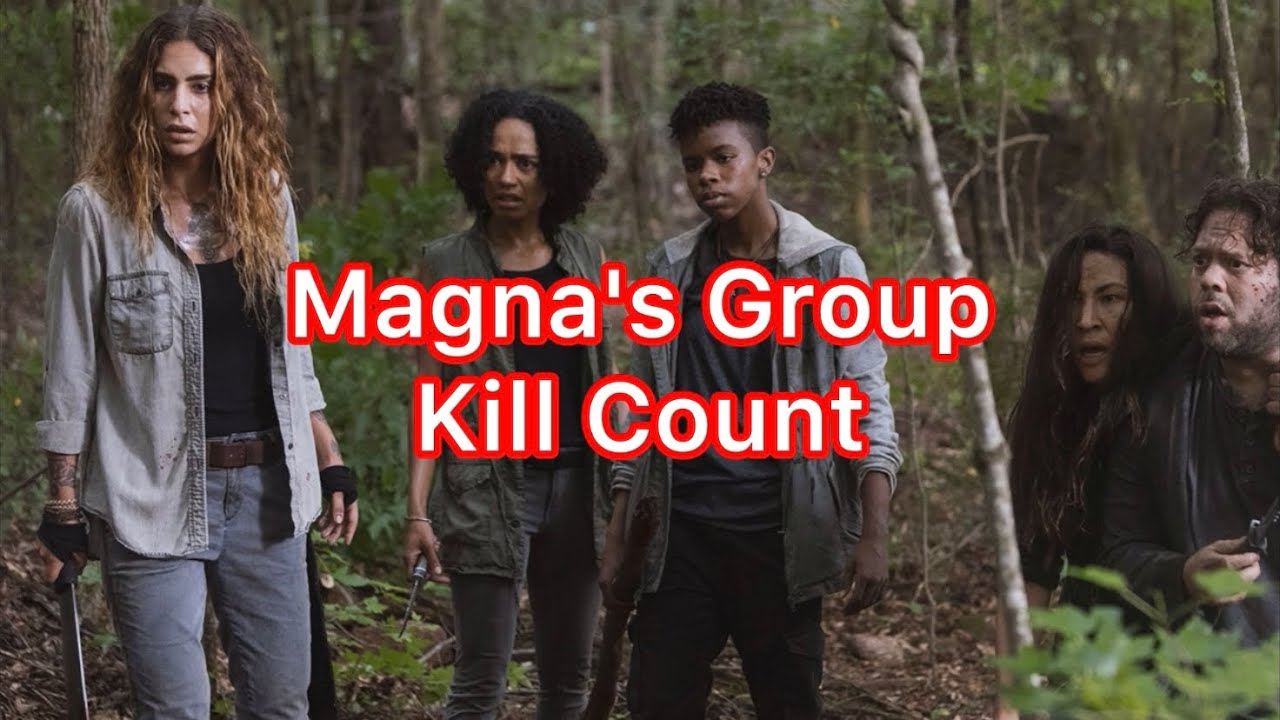 Magna's Group Kill Count 2024 (The Walking Dead) - YouTube
