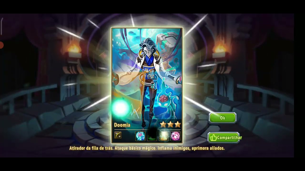 peguei o Top 1 na roleta do Doomia ou não ?! Magic Rush😃🇧🇷 - YouTube