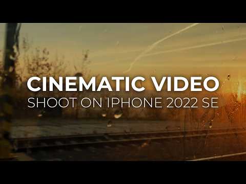 Cinematic Video 4K - Shoot on iPhone 2022 SE Czech + Blackmagic Camera App